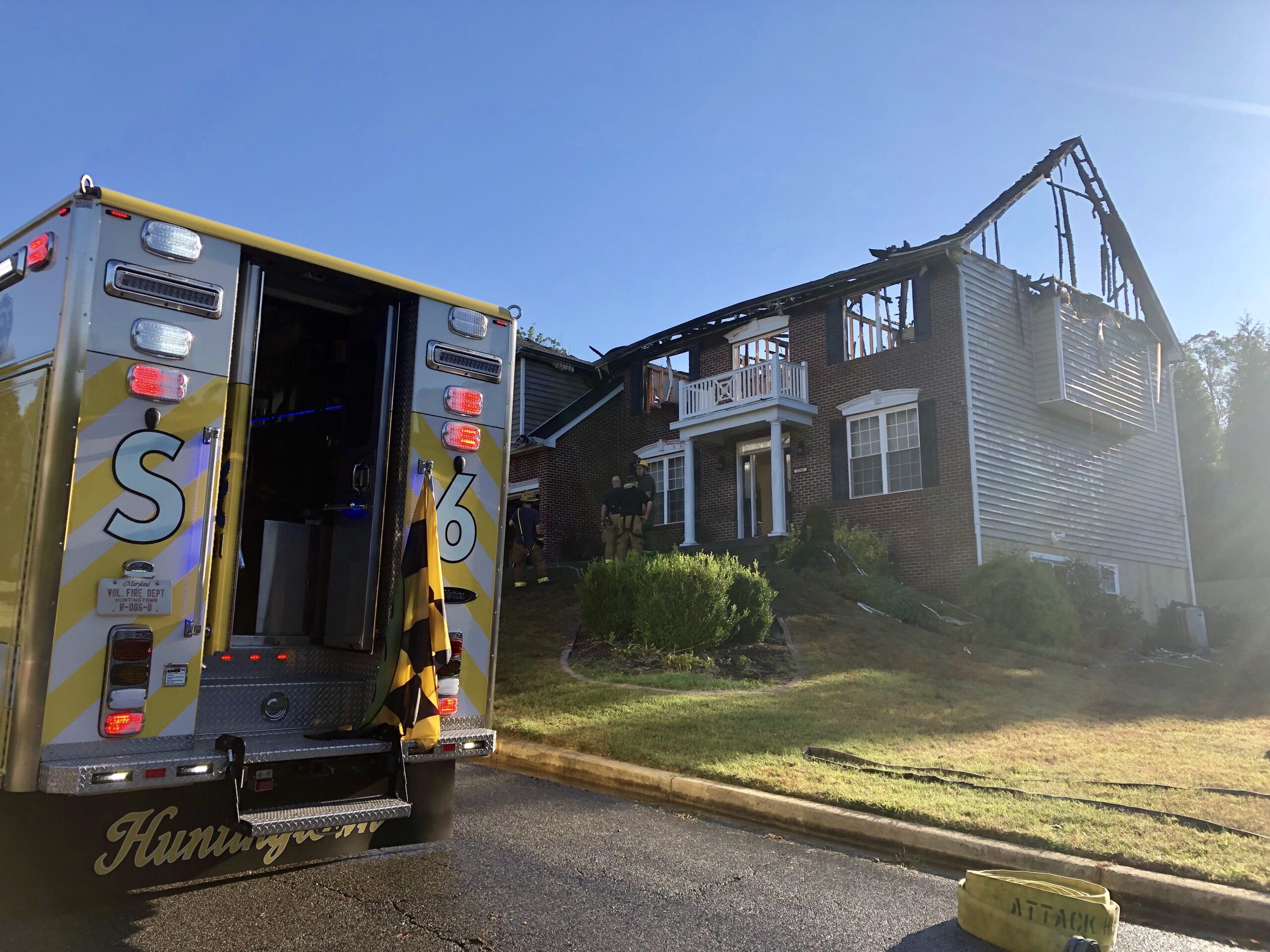 Multiple Crews From PFVFD Respond To Working House Fire in Huntingtown ...