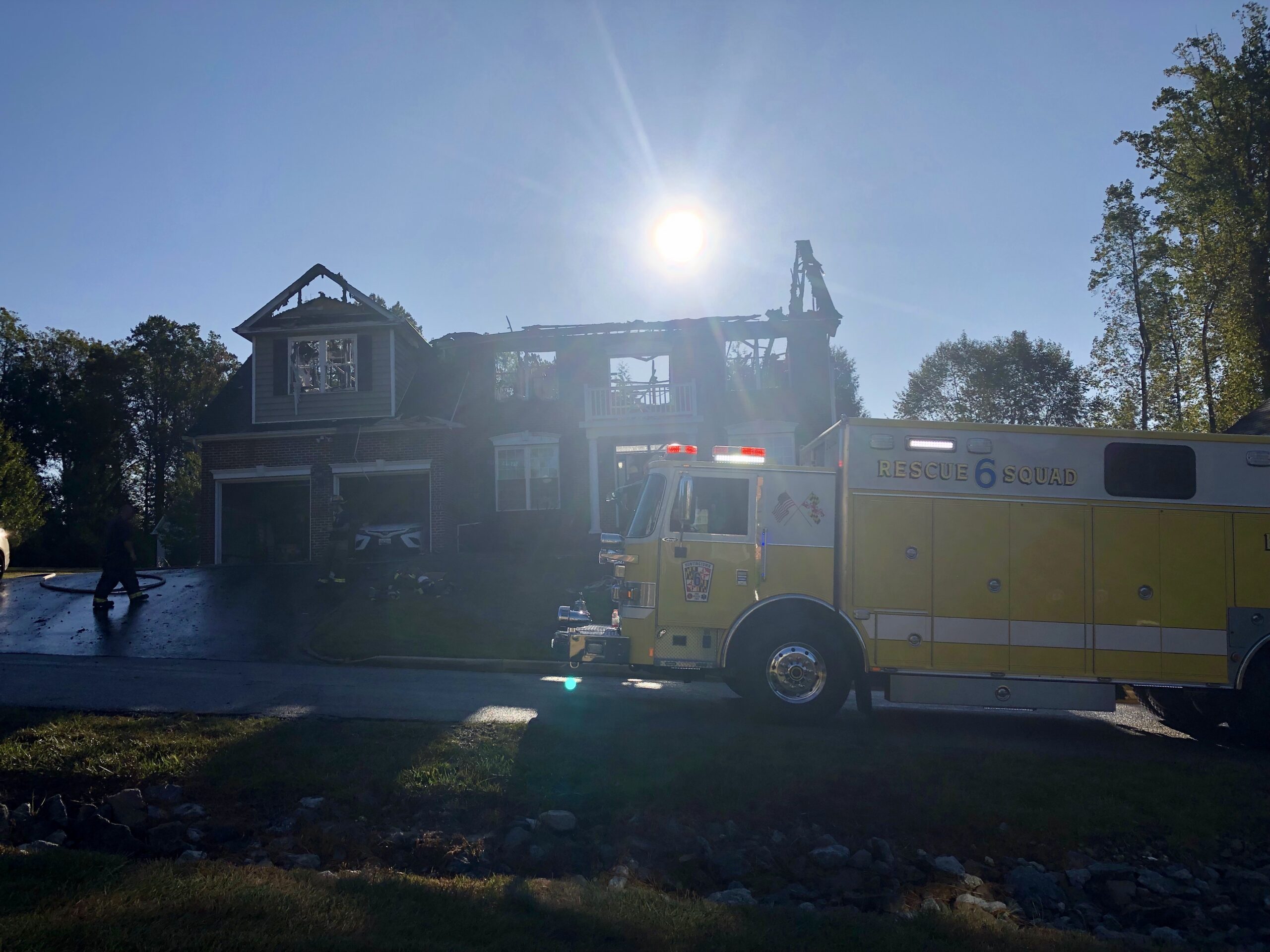 Multiple Crews From PFVFD Respond To Working House Fire in Huntingtown ...