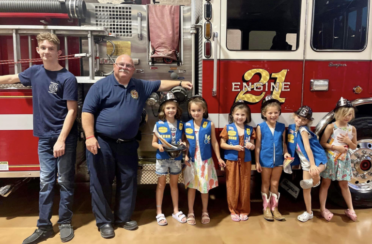 Daisy Troop Has Dinner At Company 2, Receives Fire Prevention Lesson ...